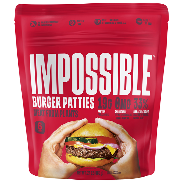 Walmart Impossible Burger Patties Same-Day Delivery | Instacart