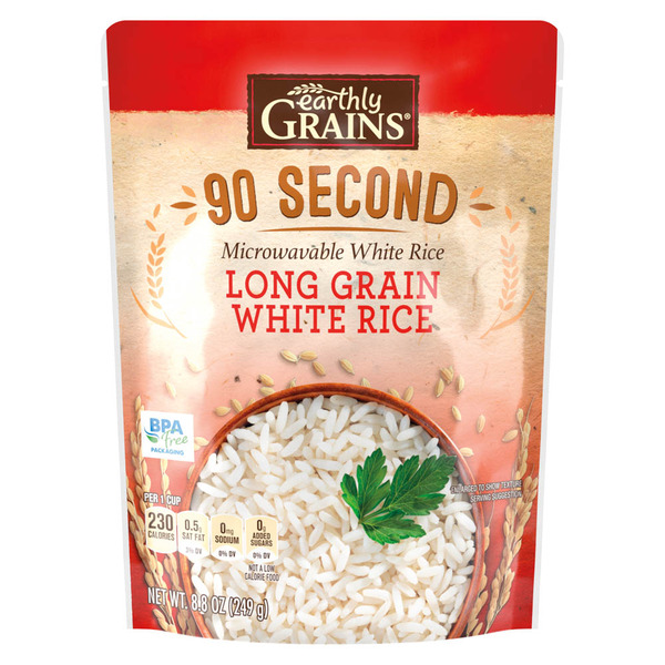 Earthly Grains Long Grain White Ready to Serve Rice Same-Day Delivery or Pickup | ALDI