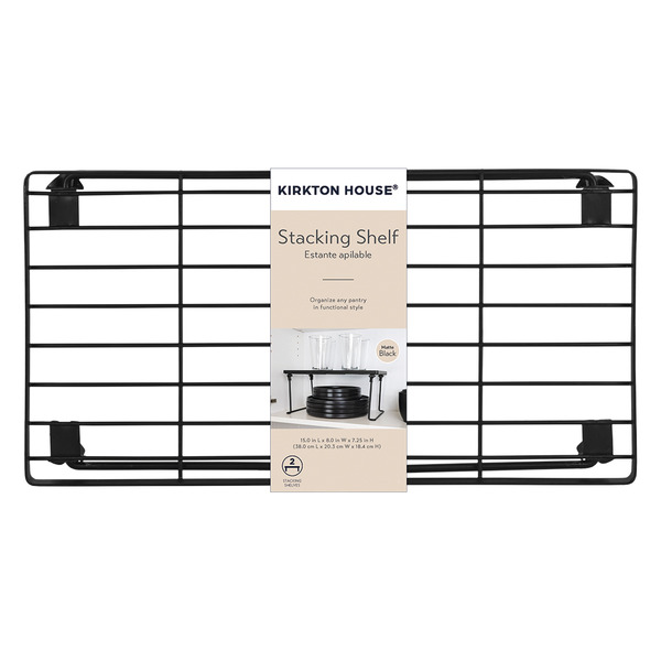 ALDI Kirkton House Helper Shelf Cabinet Organizer - Black Same-Day ...
