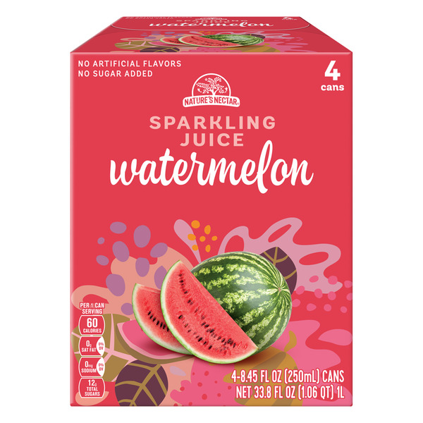 Nature's Nectar Watermelon Sparkling Coconut Water Same-Day Delivery or ...