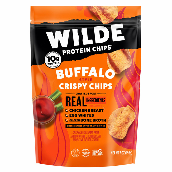 Costco Wilde Chips Buffalo Style Chicken Chips, Gluten-Free, Keto, High ...