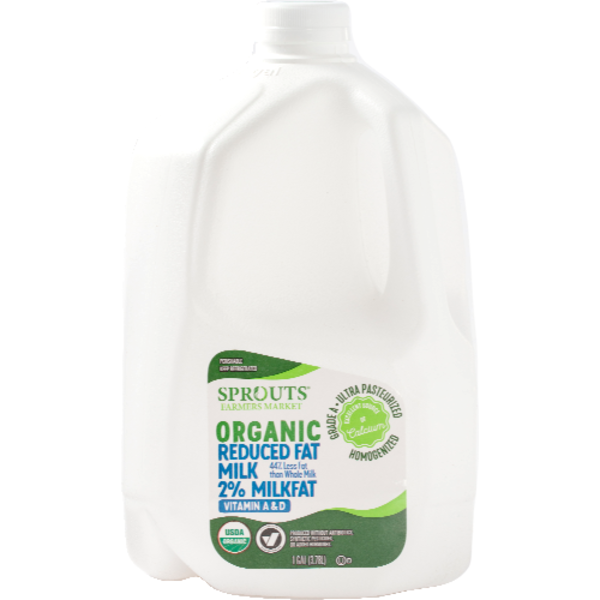 Sprouts Milk-Org-Rf-2%-Gallon Same-Day Delivery or Pickup | Sprouts ...