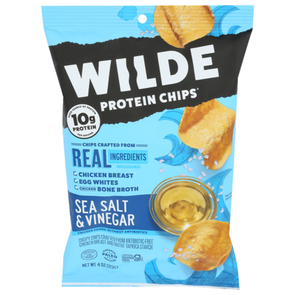 Sprouts Farmers Market Wilde Chips Protein Chips, Sea Salt & Vinegar ...