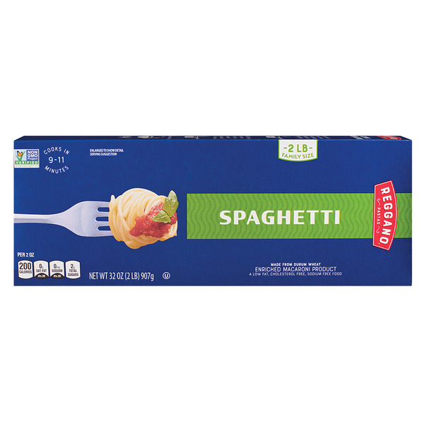 Reggano Spaghetti Enriched Macaroni Product Pastas Same-Day Delivery or ...