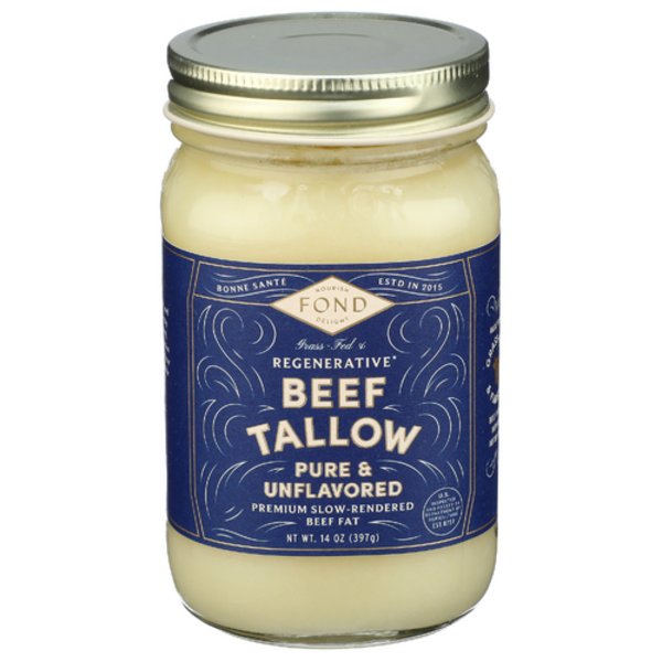 FOND Beef Tallow Pure and Unflavored Same-Day Delivery or Pickup ...