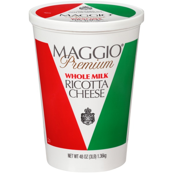 Maggio Whole Milk Ricotta Cheese (48 oz) - Instacart