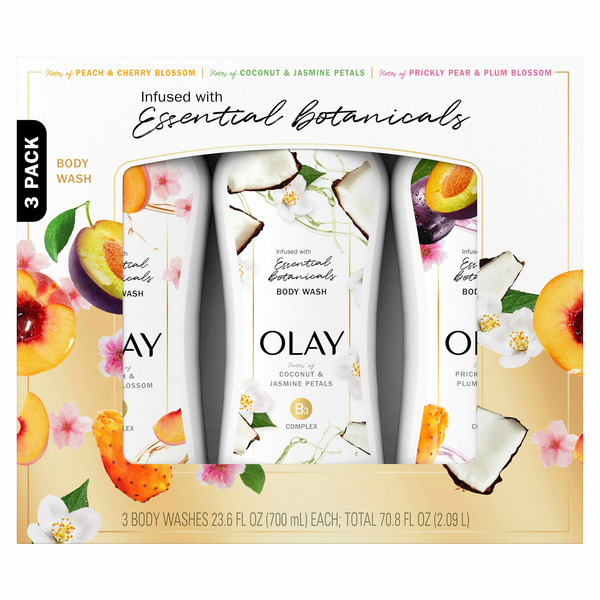 Olay Essential Botanical Body Wash Pack Same-Day Delivery | Costco