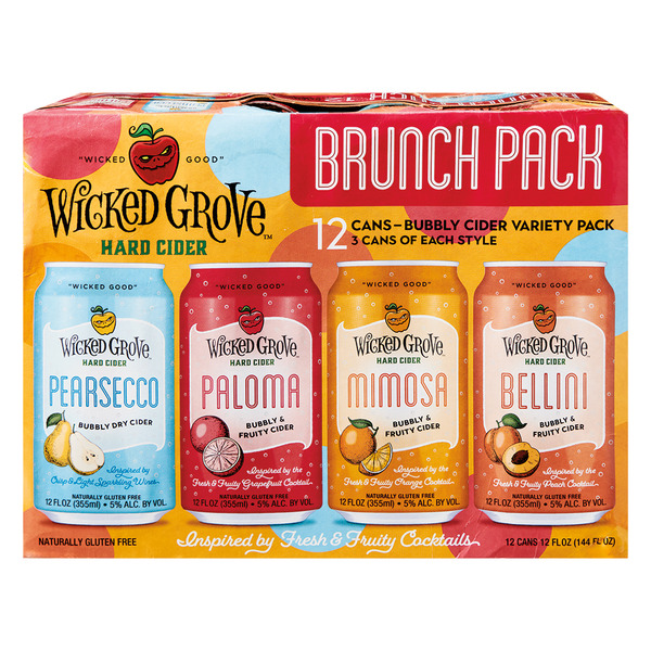 Wicked Grove Cider Brunch Variety Pack Same-Day Delivery or Pickup | ALDI