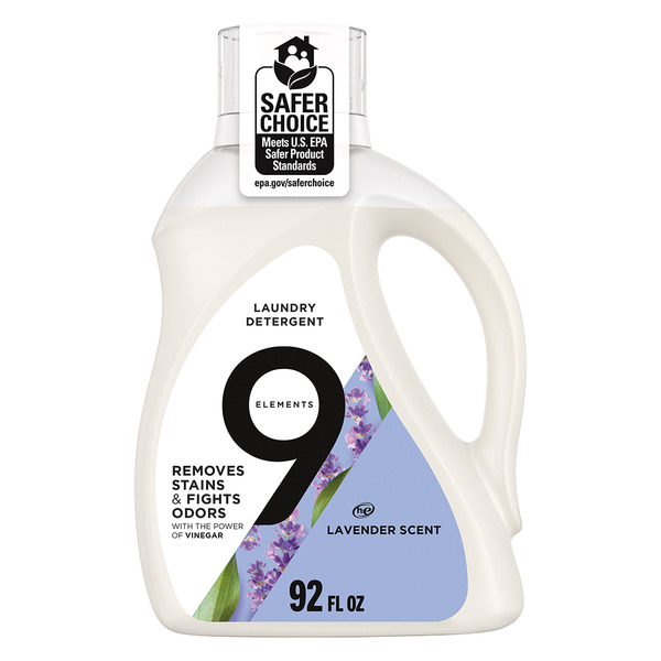 ALDI 9 Elements Natural Laundry Detergent Liquid Soap, Lavender Scent ...