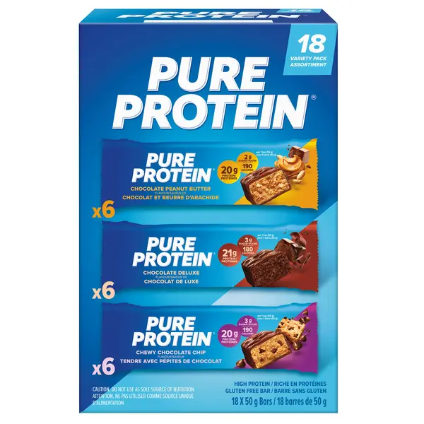 Costco Pure Protein Variety Pack Bars Same-Day Delivery | Costco Canada