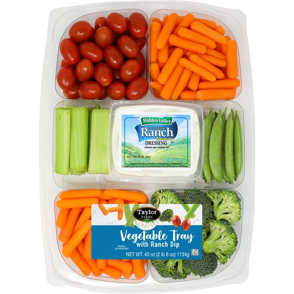 Taylor Farms Vegetable with Ranch Dip (40 oz) - Instacart