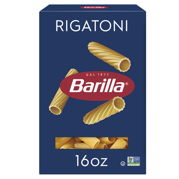 ShopRite Barilla Rigatoni - Non-GMO Pasta Made with Durum Wheat ...