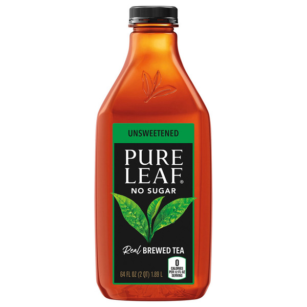 Wegmans Pure Leaf Real Brewed Tea Unsweetened 64 Fl Oz Same-Day ...