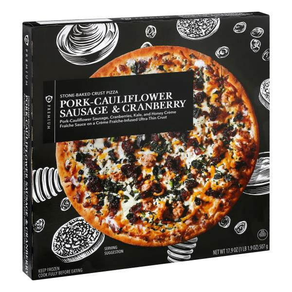 Publix Pizza, Pork-Cauliflower Sausage & Cranberry, Stone-Baked Crust ...