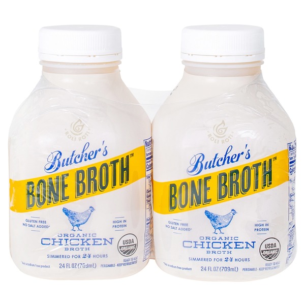 Roli Roti Organic Chicken Bone Broth (24 oz) from Costco - Instacart