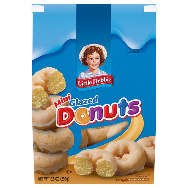 ShopRite Little Debbie Donuts, Glazed, Mini Same-Day Delivery or Pickup ...