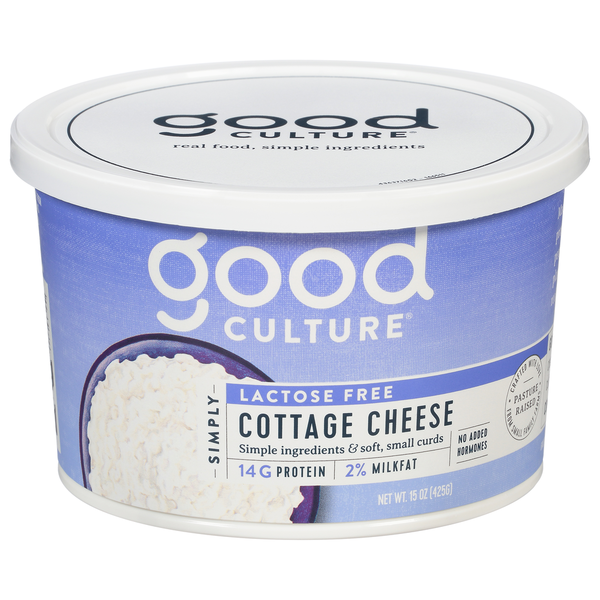 good culture Cottage Cheese, Lactose Free, Simply Same-Day Delivery or ...