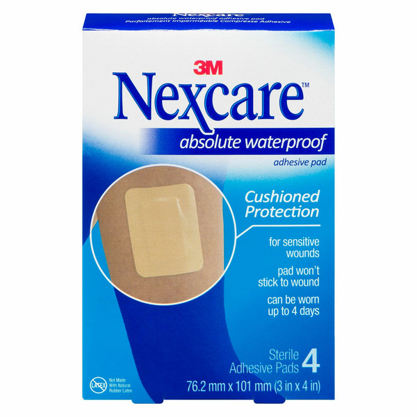 Nexcare Absolute Waterproof Adhesive Pad Same-Day Delivery | Pharmasave