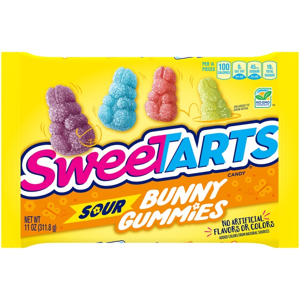 Sweet Tarts Sour SweeTARTS Sour Bunny Gummies Candy (11 oz) - Instacart