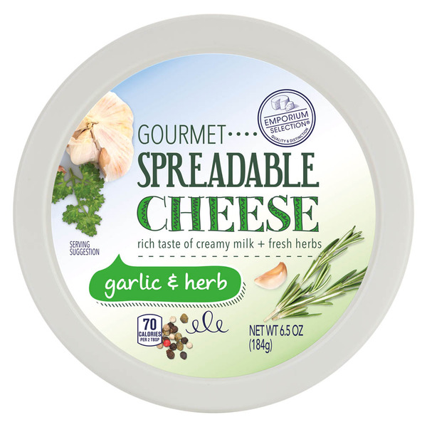 Emporium Selection Garlic and Herb Cheese Spread Same-Day Delivery or ...
