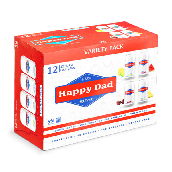 Happy Dad Hard Seltzer Variety Pack Same-Day Delivery or Pickup | Publix