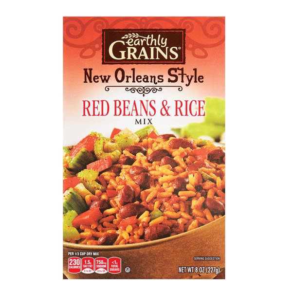 Earthly Grains New Orleans Style Red Beans and Rice Mix Same-Day ...