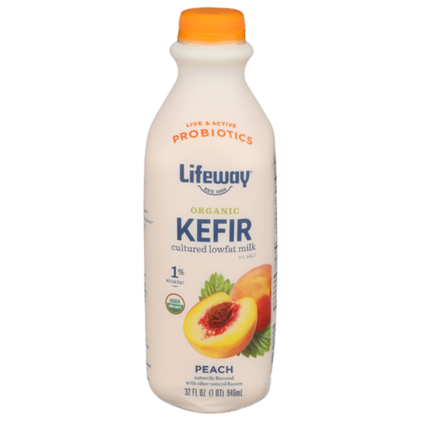 Lifeway Kefir, Organic, Peach Same-Day Delivery or Pickup | Sprouts ...