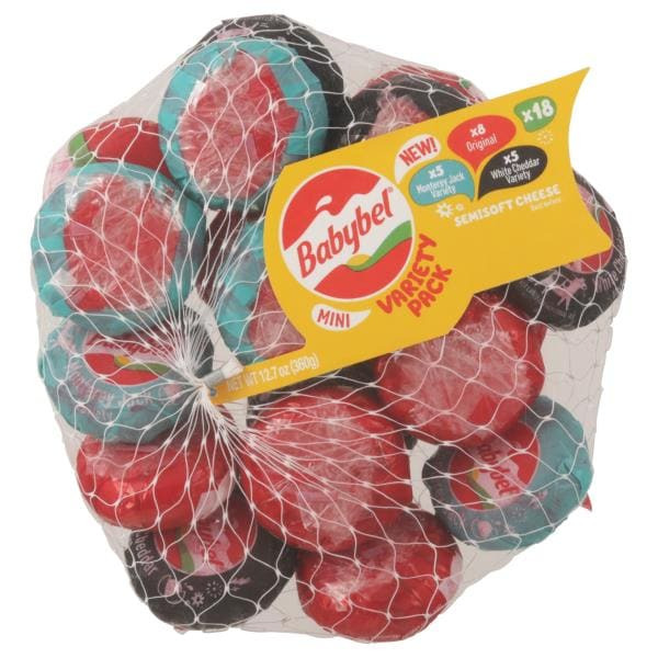 Mini Babybel® Variety Net Snack Cheese, 18 Pack (12.7 oz) Same-Day ...