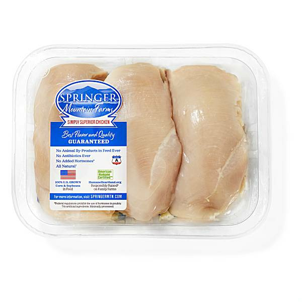 Publix Springer Mountain Farms Boneless Skinless Chicken Breasts Same ...