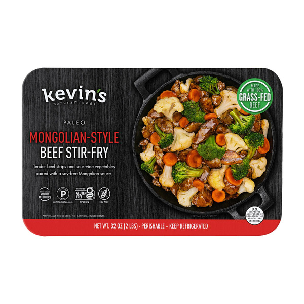 Costco Kevin's Natural Foods Mongolian Beef Stir-Fry Same-Day Delivery ...