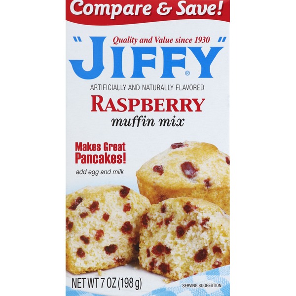 Jiffy Muffin Mix, Raspberry (7 oz) - Instacart