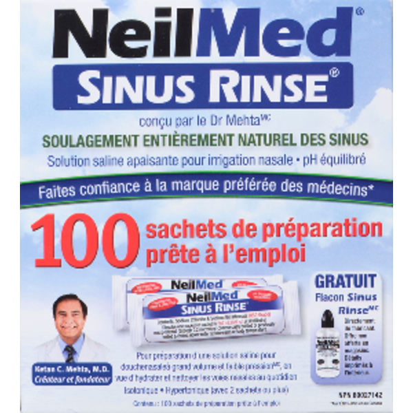 NeilMed Saline Nasal Rinse, Premixed Packets Same-Day Delivery | Rexall