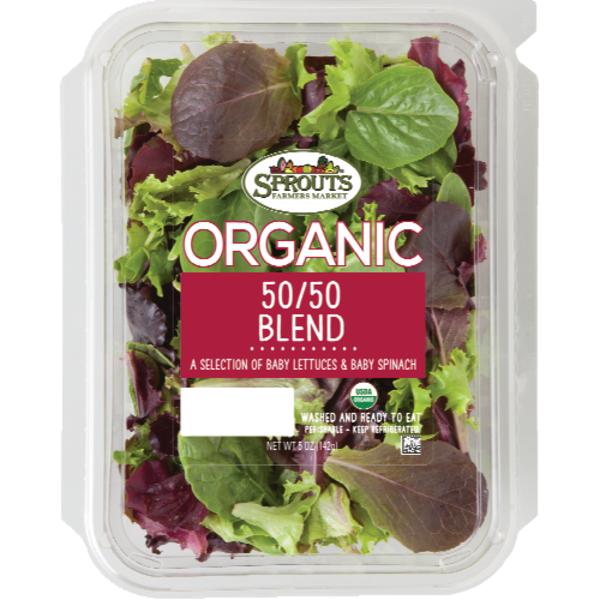 Sprouts Farmers Market Sprouts Salad-50/50-Blend-Organic Same-Day ...