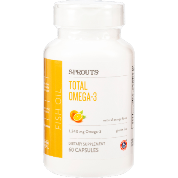 Sprouts 1000 Mg Omega 3 Fish Oil Dietary Supplements Caplets Same-Day ...