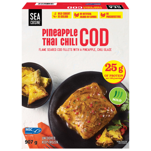 Sea Cuisine Cod, Pineapple Thai Chili, Mild Same-Day Delivery | Costco