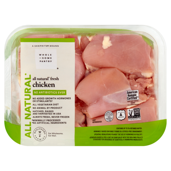 ShopRite Wholesome Pantry All Natural Fresh Boneless Skinless Chicken ...