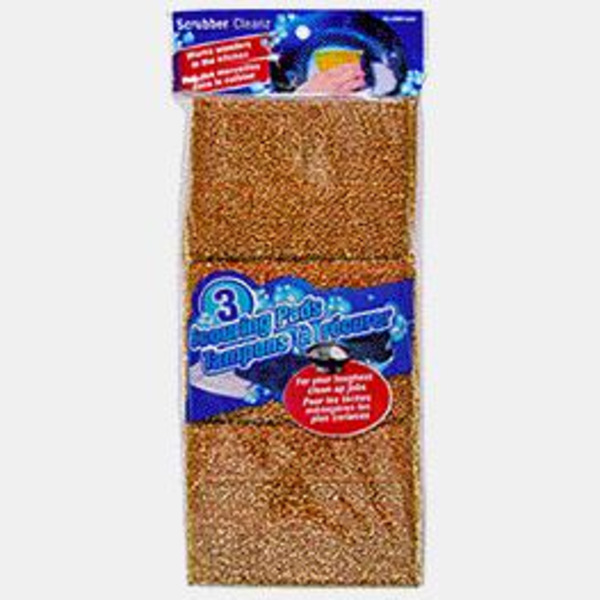 Scrubber Cleanz Assorted Colors Metallic Scouring Pads Same-Day ...