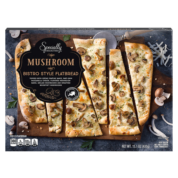 Specially Selected Mushroom & Truffle Oil Flatbread Same-Day Delivery ...
