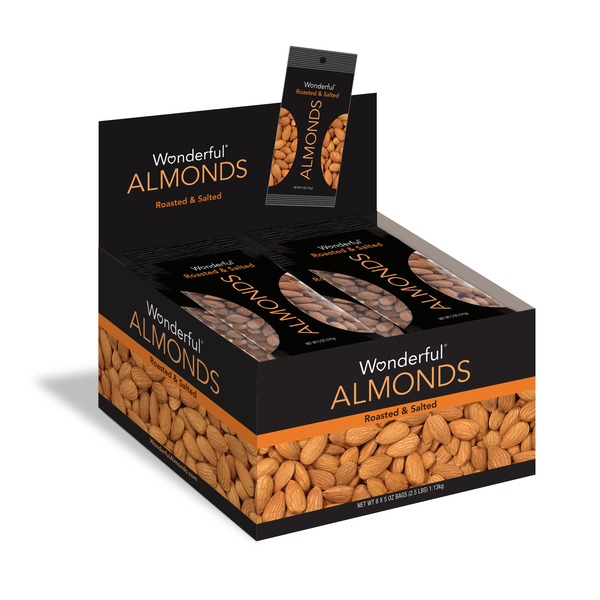 Wonderful Almonds Roasted & Salted (5 oz) - Instacart