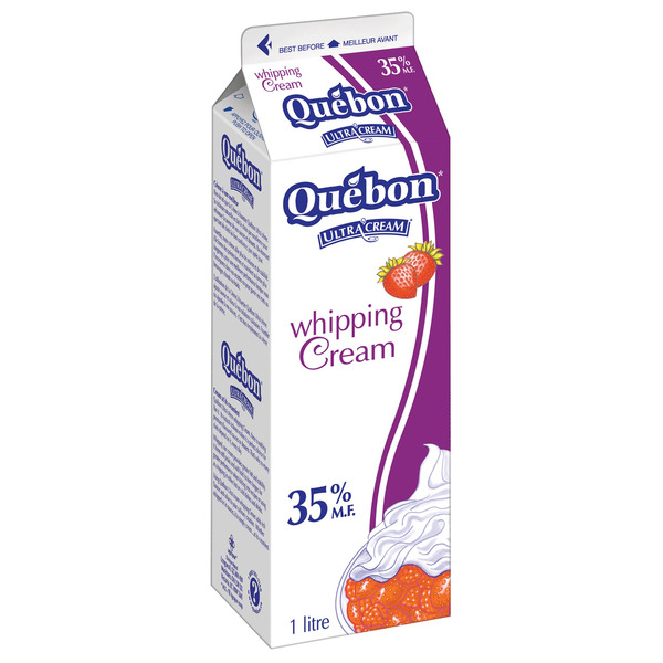 Québon 35% M.F. Whipped Cream Same-Day Delivery | Costco