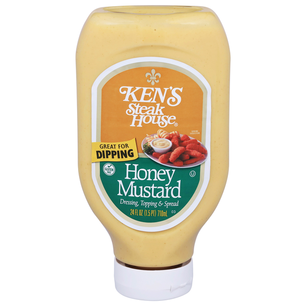 Ken's Steak House Honey Mustard Dressing, Topping & Spread Same-Day ...