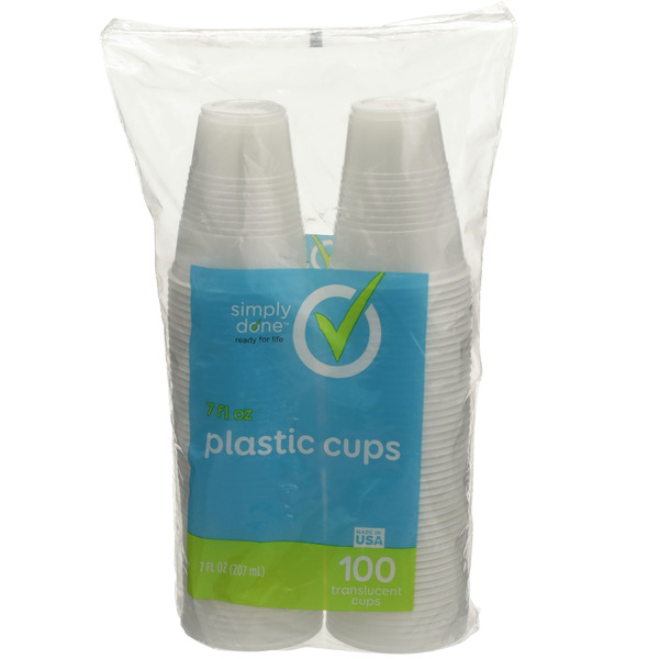 Simply Done Clear Plastic Cups Same-Day Delivery or Pickup | Hornbacher's