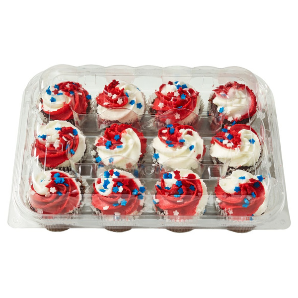 Harris Teeter Bakery Fresh Chocolate Mini Cupcakes With Buttercreme ...