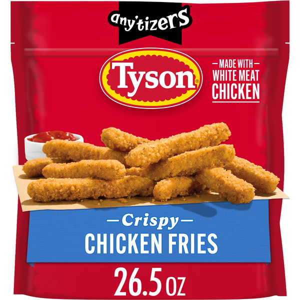 Tyson Tyson Any'tizers Frozen Crispy Chicken Fries, 26.5 oz Same-Day ...