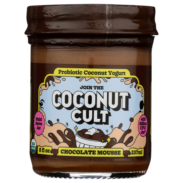 Coconut Cult Probiotic Chocolate Mousse Coconut Yogurt Same-Day ...