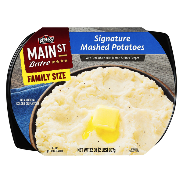 Reser’s Main St Bistro Mashed Potatoes, Signature, Family Size Same-Day ...