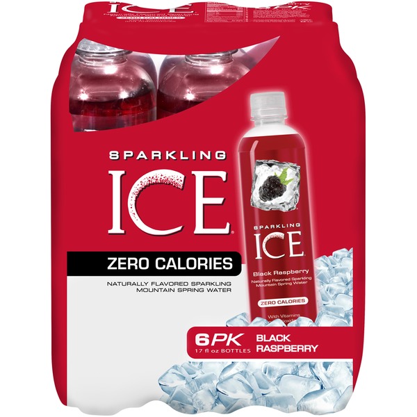 Sparkling ICE Black Raspberry Sparkling Spring Water (17 fl oz) - Instacart