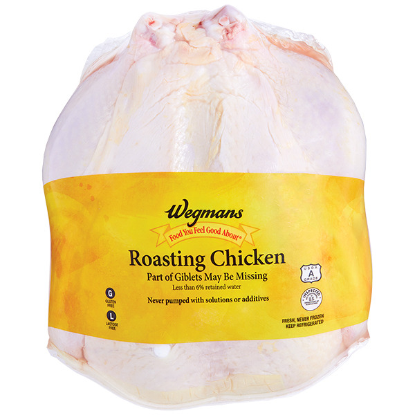 Wegmans Wegmans Roasting Chicken with Giblets, FAMILY PACK Same-Day ...