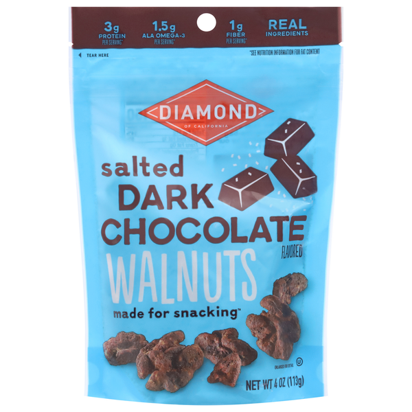 Publix Diamond Walnuts, Dark Chocolate Flavored, Salted Same-Day ...