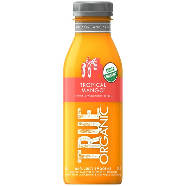 True Organic Tropical Mango 100% Juice Smoothie (12 fl oz) - Instacart